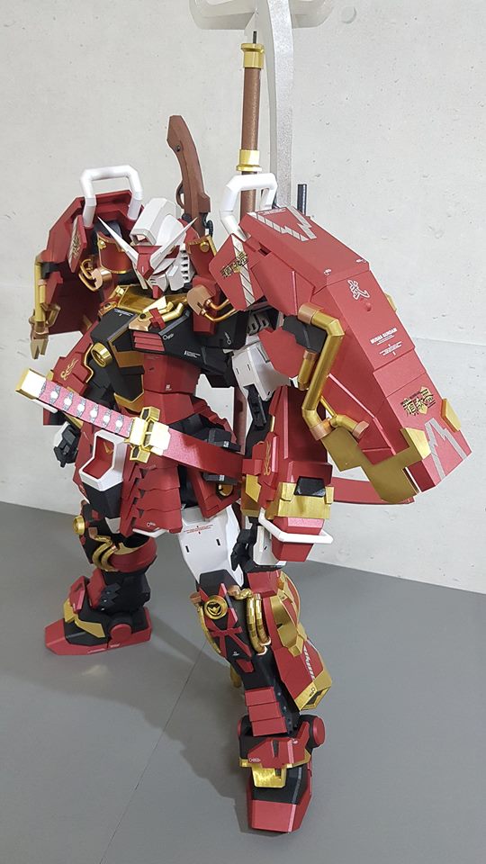 [Premium] Shin Musha Gundam Papercraft ver. Ette - Brian Papercraft