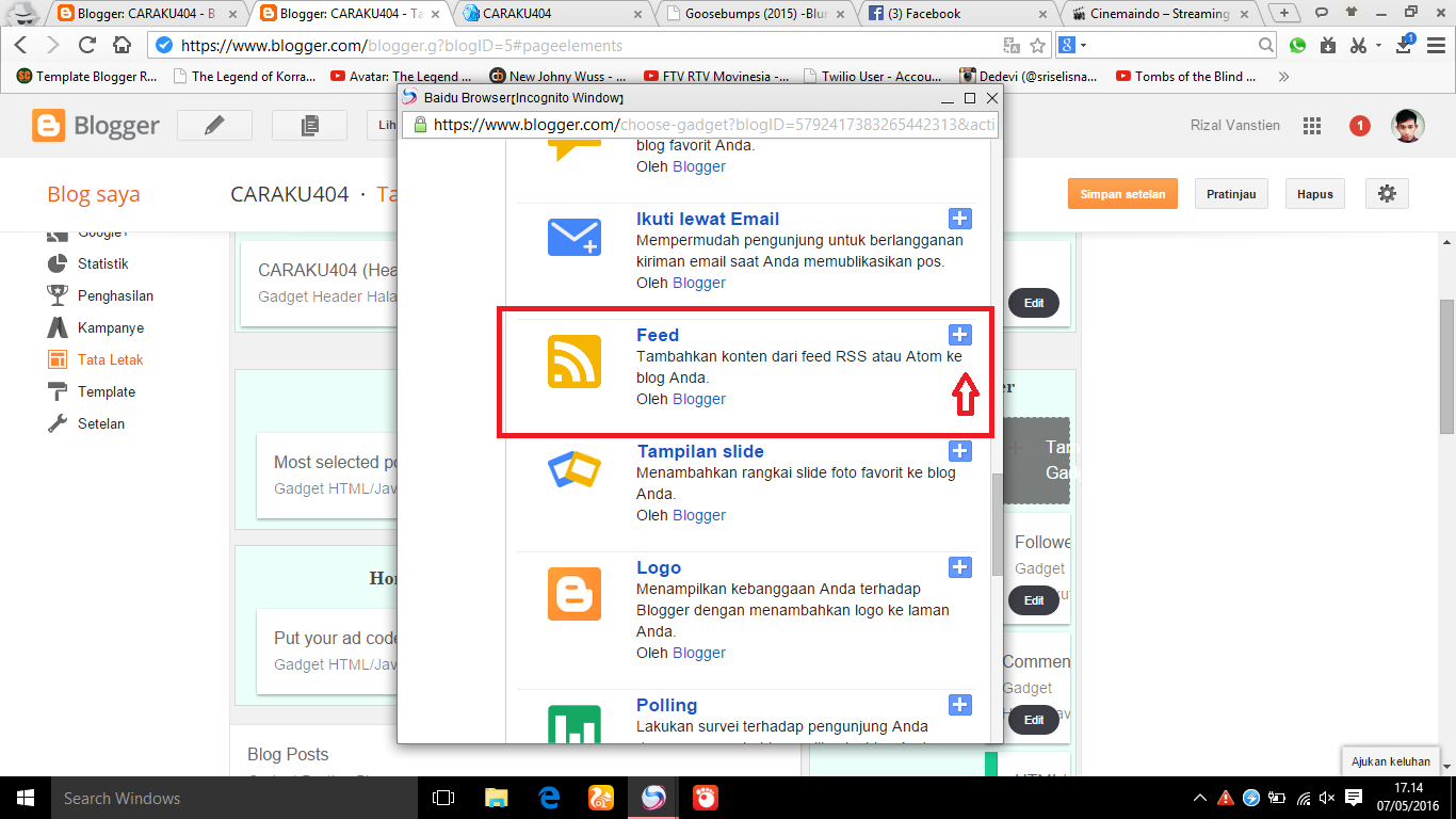 Cara menampilkan Artikel Web lain dengan Feed RSS - RIVALTI POST