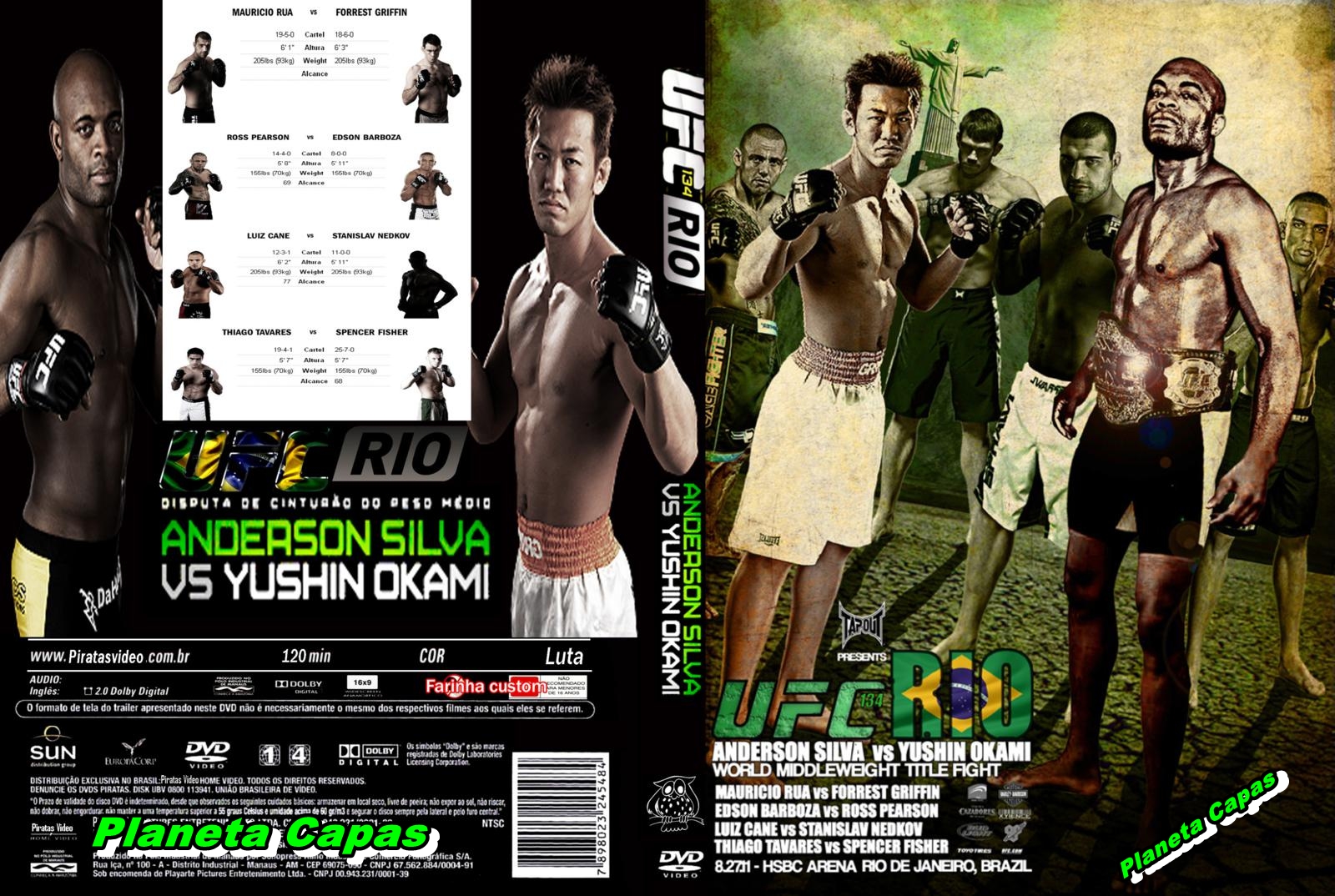 Planeta Capas: UFC RIO 134