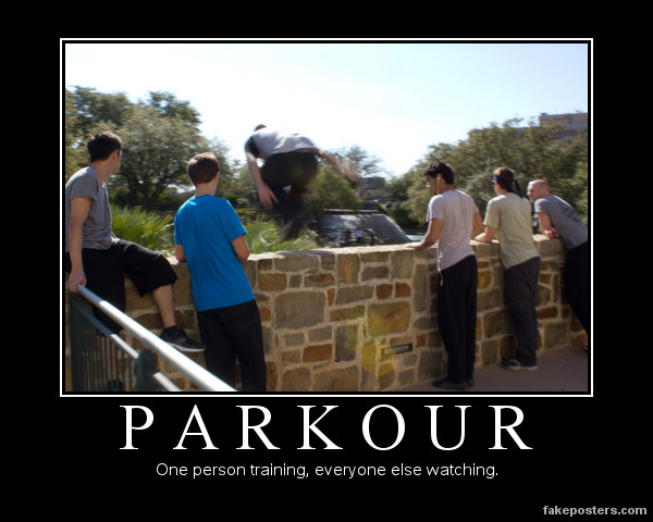 Parkour Meme: April 2012