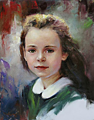 Beautiful Girls Portrait Paintings Art: beautiful girls art