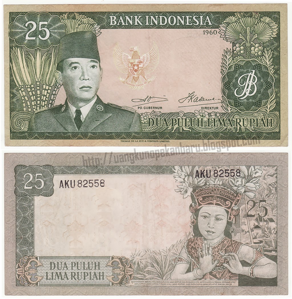 Uang Kuno Koleksi dan Mahar Pernikahan: Pecahan 25 Rupiah