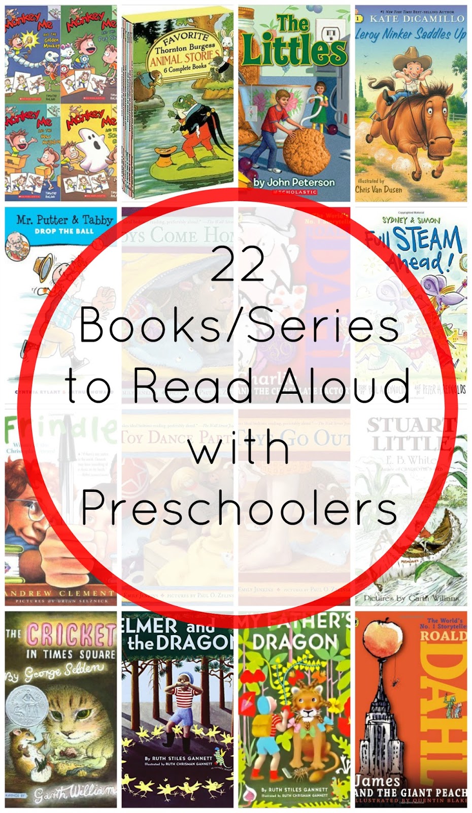 22 Books/Series to Read with Preschoolers