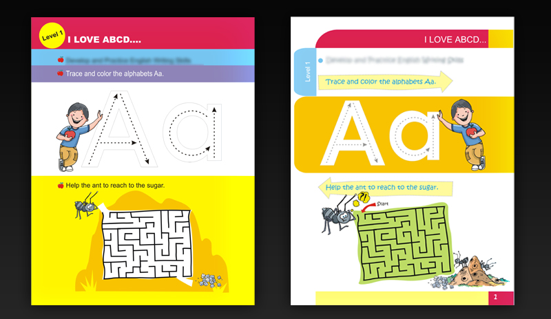 selfpotrait: Children Books Layouting and Design