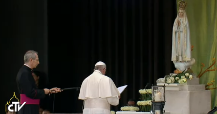 LE PAPE A FATIMA - EL PAPA EN FÁTIMA - THE POPE IN FATIMA