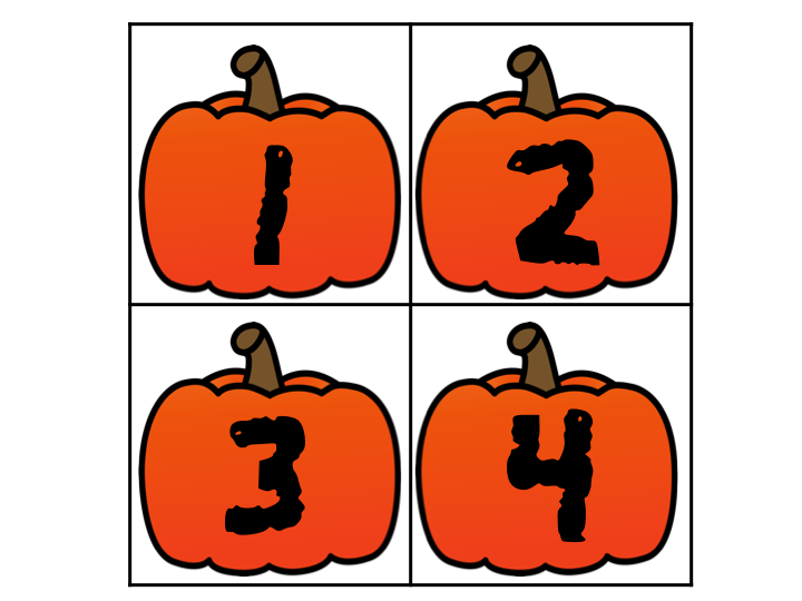 TLC Kindergarten: Pumpkin Math Game