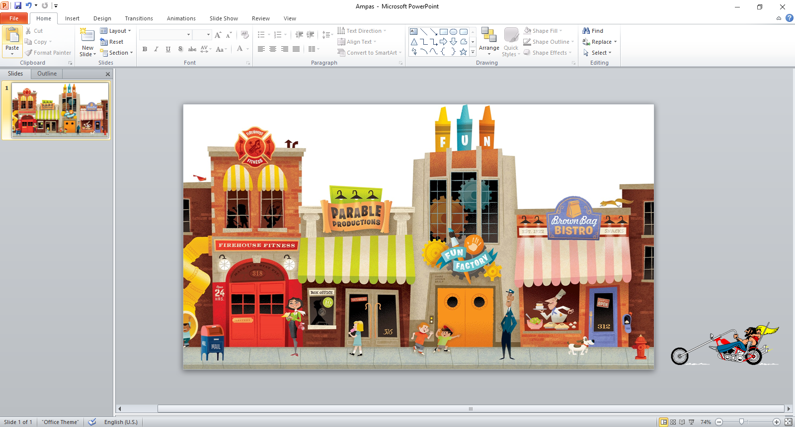MEMBUAT ANIMASI DENGAN MICROSOFT POWERPOINT