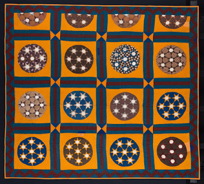 Cloud of Quilt Patterns: Seven Stars in a Circle