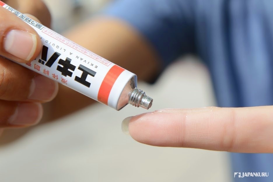 JAPANKURU: # JAPANESE Pharmaceutical ♪ Liquid Plaster Ekivan A ...