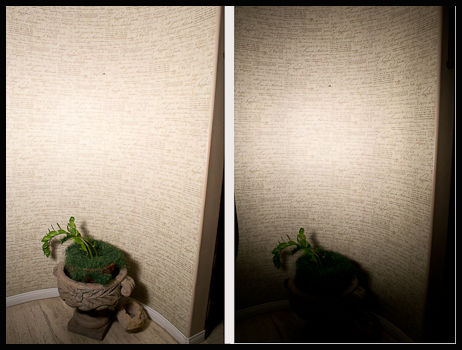 PhotoCompass: Quick DIY softbox grid