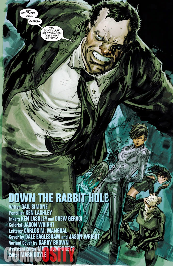 Weird Science DC Comics: Secret Six #2 Preview