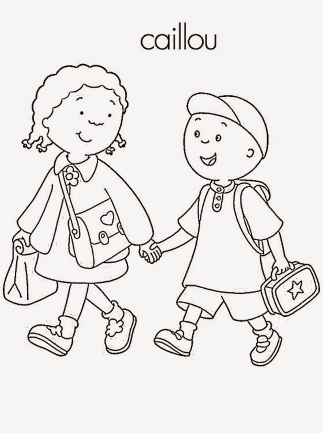 Desenhos para Colorir e Imprimir: Desenhos para Colorir do Caillou ...