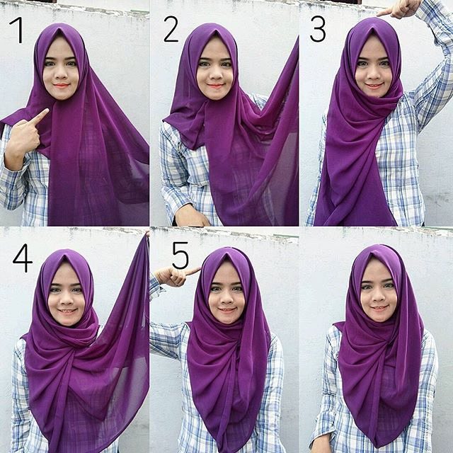 Cara Memakai Jilbab Modern Untuk Remaja