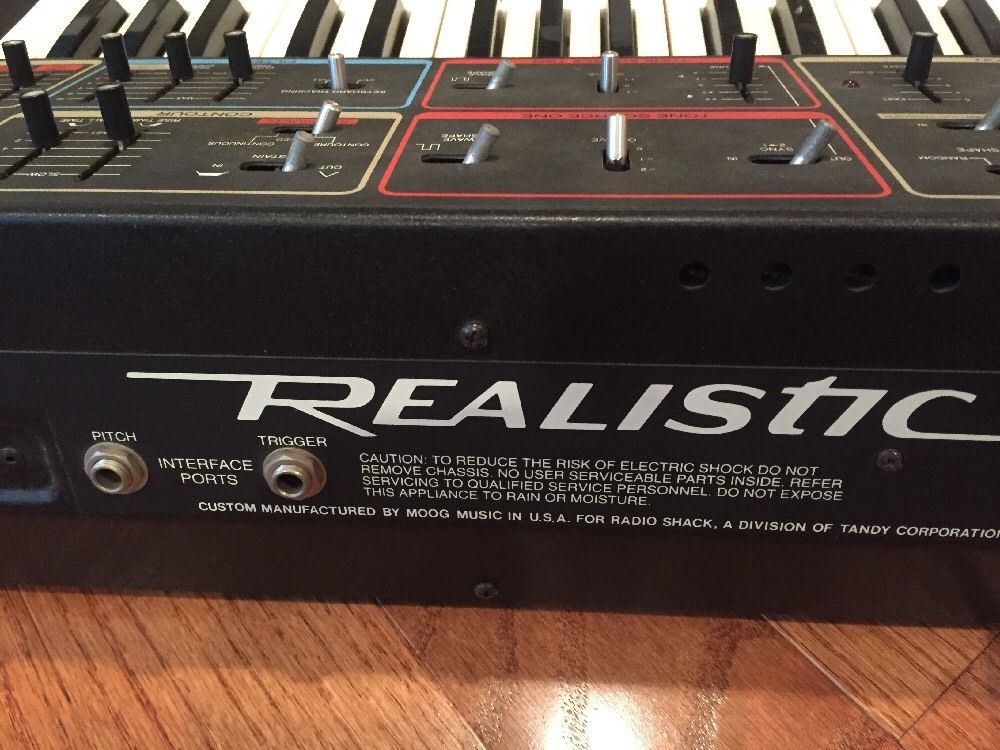 MATRIXSYNTH: Concertmate MG-1 Realistic Synthesizer by Moog Music SN 1957