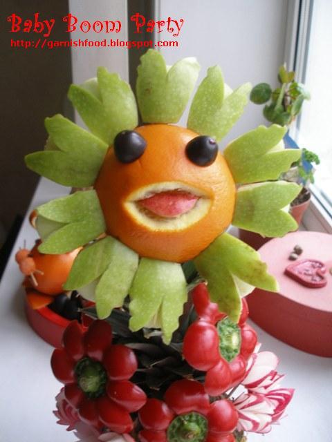 GarnishFoodBlog - Fruit Carving Arrangements and Food Garnishes: Kids ...