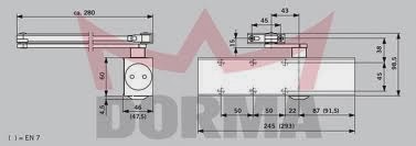 DORMA DOOR HARDWARE: DOOR CLOSER