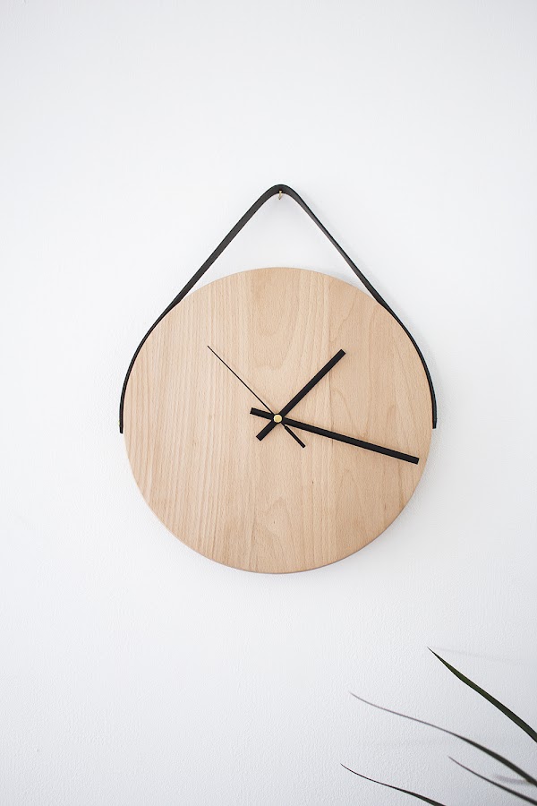 DIY: reloj de pared de estilo minimalista | Decoración