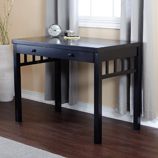 Black Desk: Small Black Desk