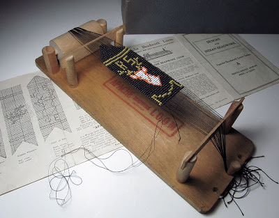 Beads Beading Beaded, with Erin Simonetti: Circa 1930's Apache Bead Loom