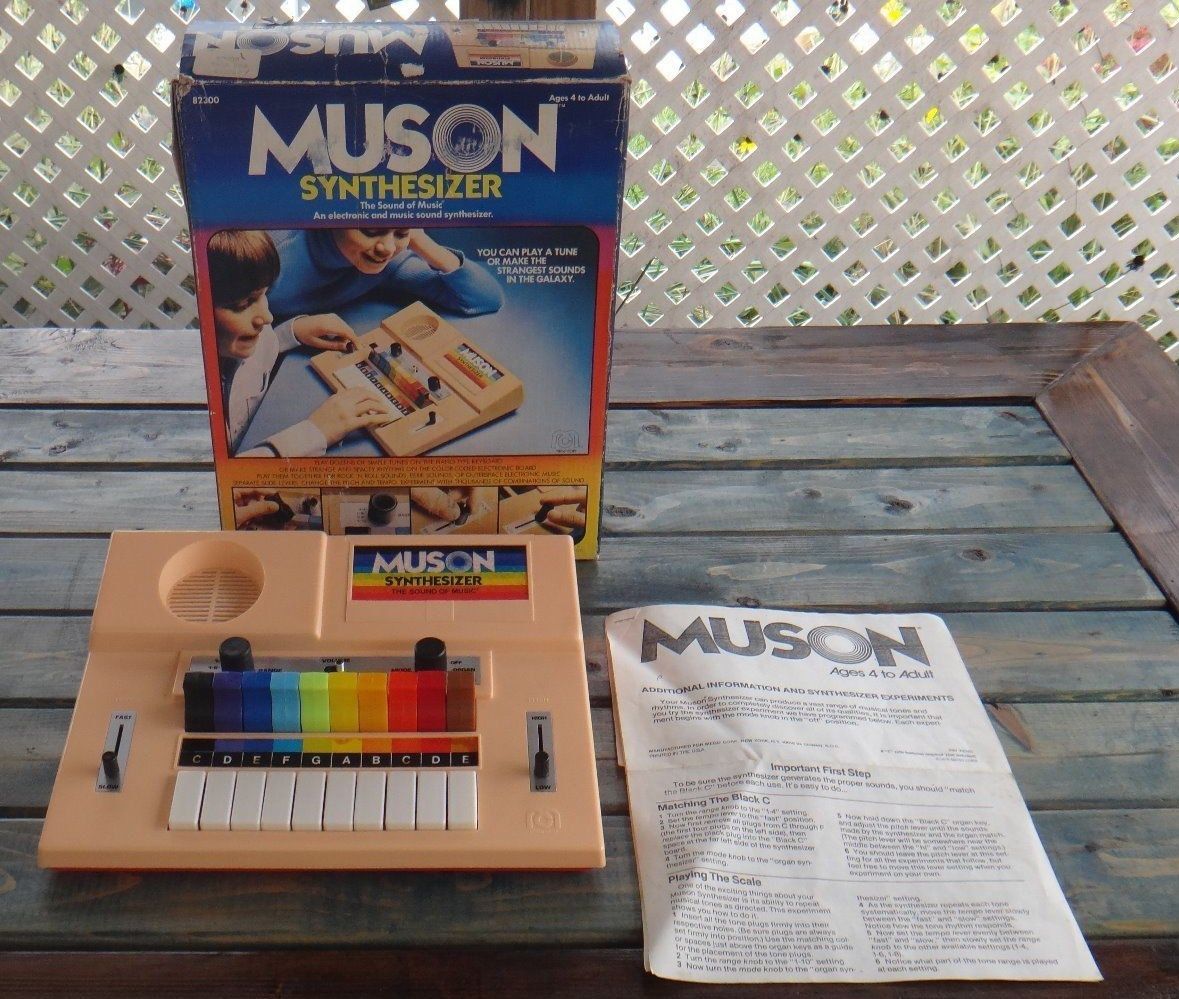 MATRIXSYNTH: Vintage 1978 Muson Synthesizer by Mego Corp. in the ...