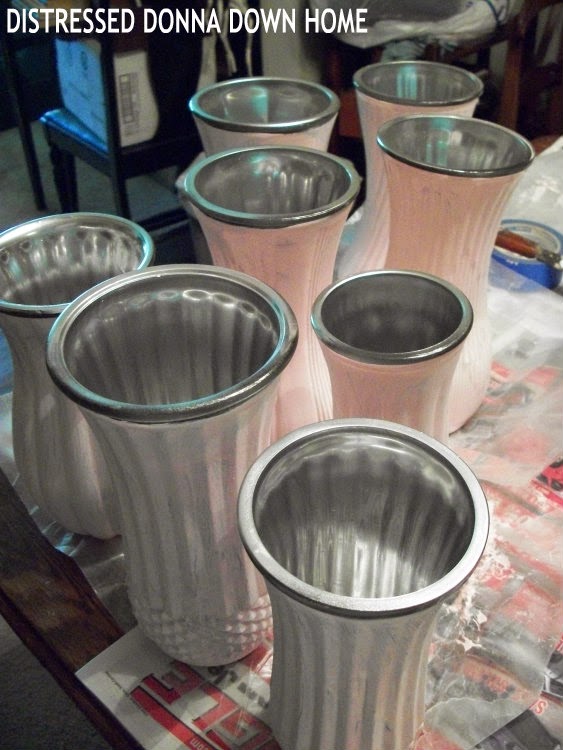 Distressed Donna Down Home: Pink + Silver