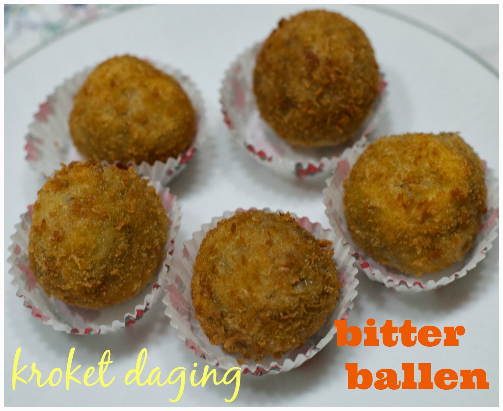 Indonesian Medan Food: Bitter Ballen / Kroket Daging