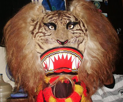 Kepala Barongan Reog Ponorogo | Reog ponorogo | Topeng bujang ganong ...