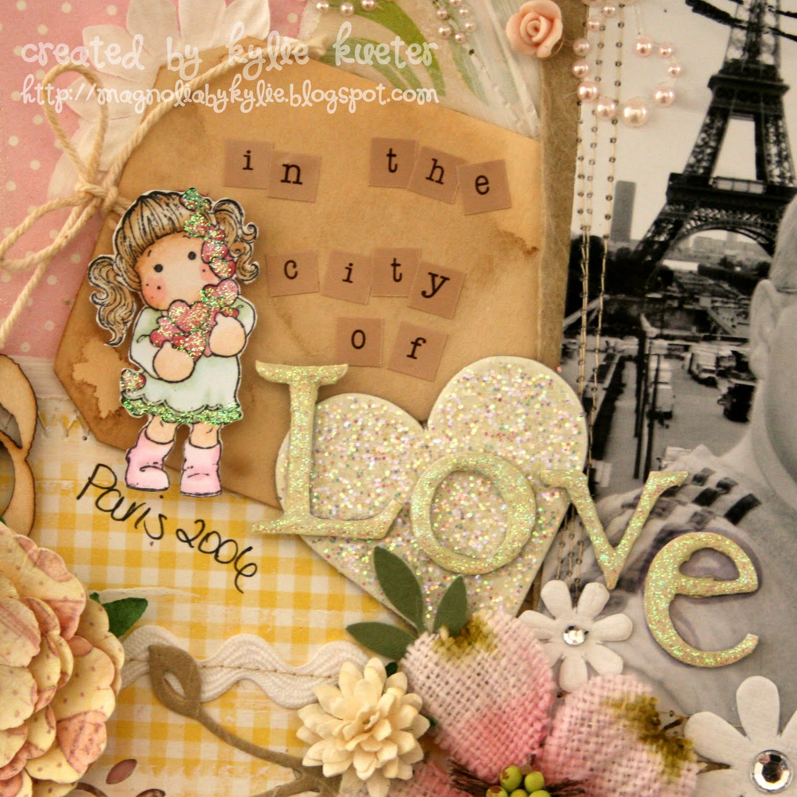 Kylie & Magnolia: A Magnolia scrap page