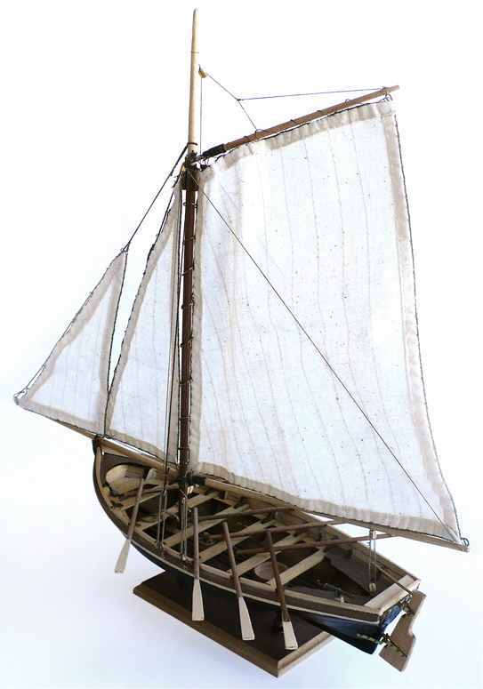 The Great Canadian Model Builders Web Page!: H.M.S. Bounty's Jolly Boat