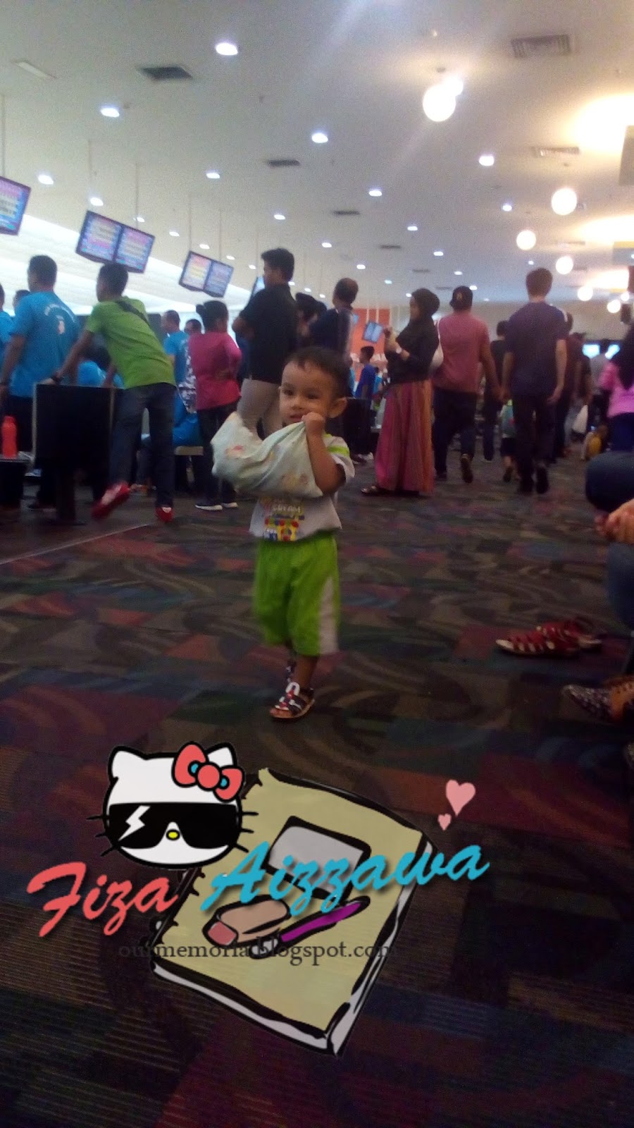 Bermain Boling di Wangsa Bowl, Wangsa Walk