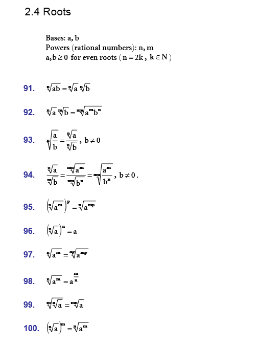 Algebra Formulas - Math | Algebraic Expression - for class 9,10,11, ssc ...