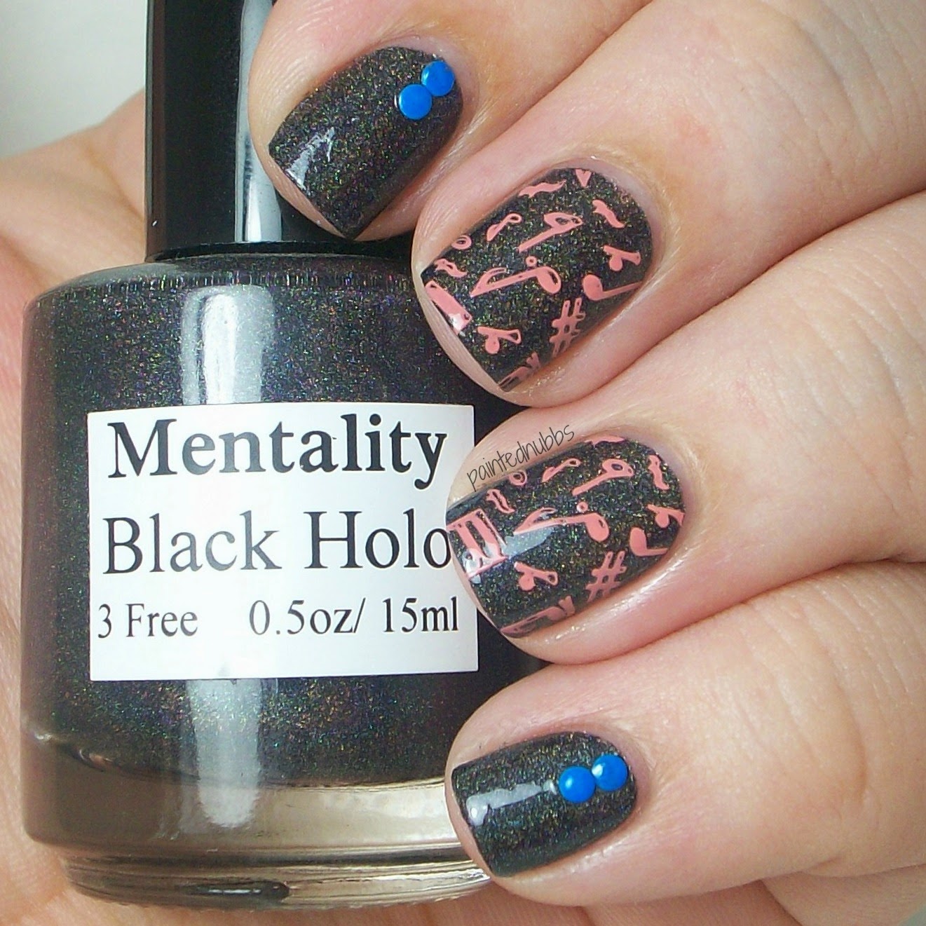 Painted Nubbs: AIS: Musical Nails