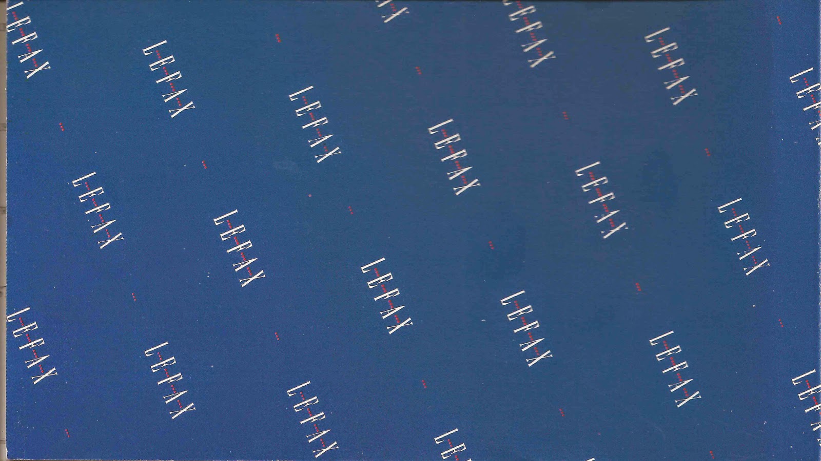 Philofaxy: Lefax 1992 Full Catalogue