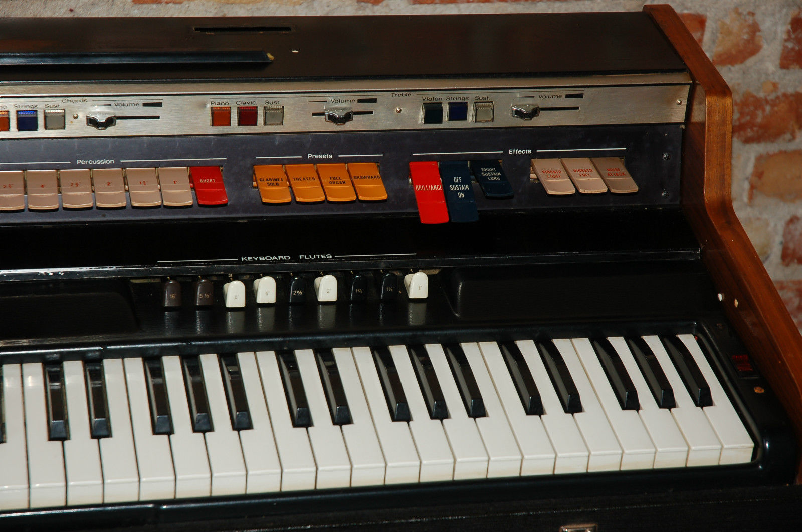 MATRIXSYNTH: Vintage ELKA CONCORDE 602 Bass Percussion Organ String ...