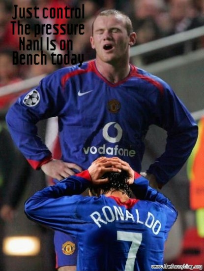 Ronaldo , Wayne Rooney & Nani funny meme - Funny WallPhotos | Funny ...