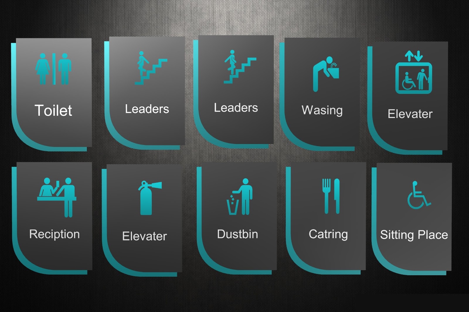 salla kishore: Signages Design