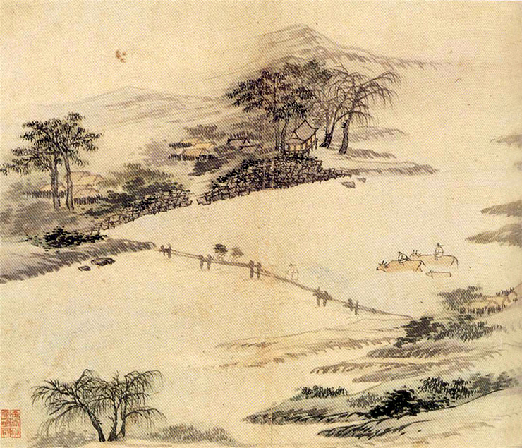 Kim Hong-do - Album del año Byeongjin | Crecidas de Otoño