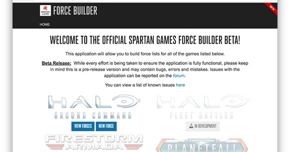 Tabletop Fix: Spartan Games - Force Builder App