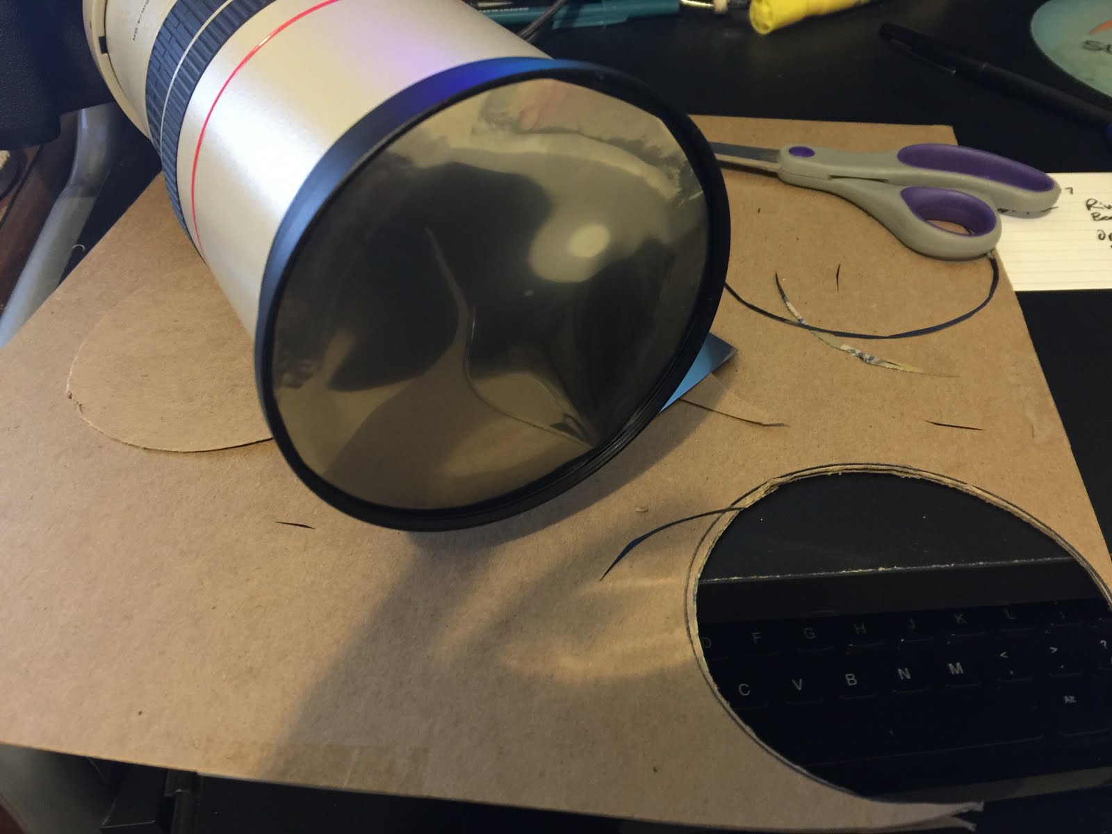 Alder Images: TWIP Creating A Solar Filter DIY