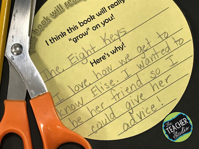 Spring Bulletin Board Project: A Spring Book Report - The Teacher Studio