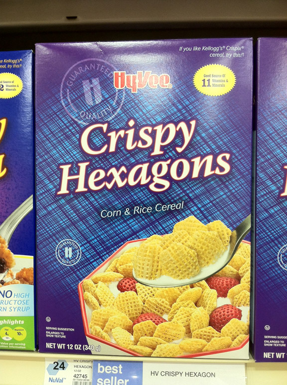 © Sadvertising: HyVee Hexagons. Cutting...corners??