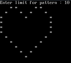Hollow Heart Pattern