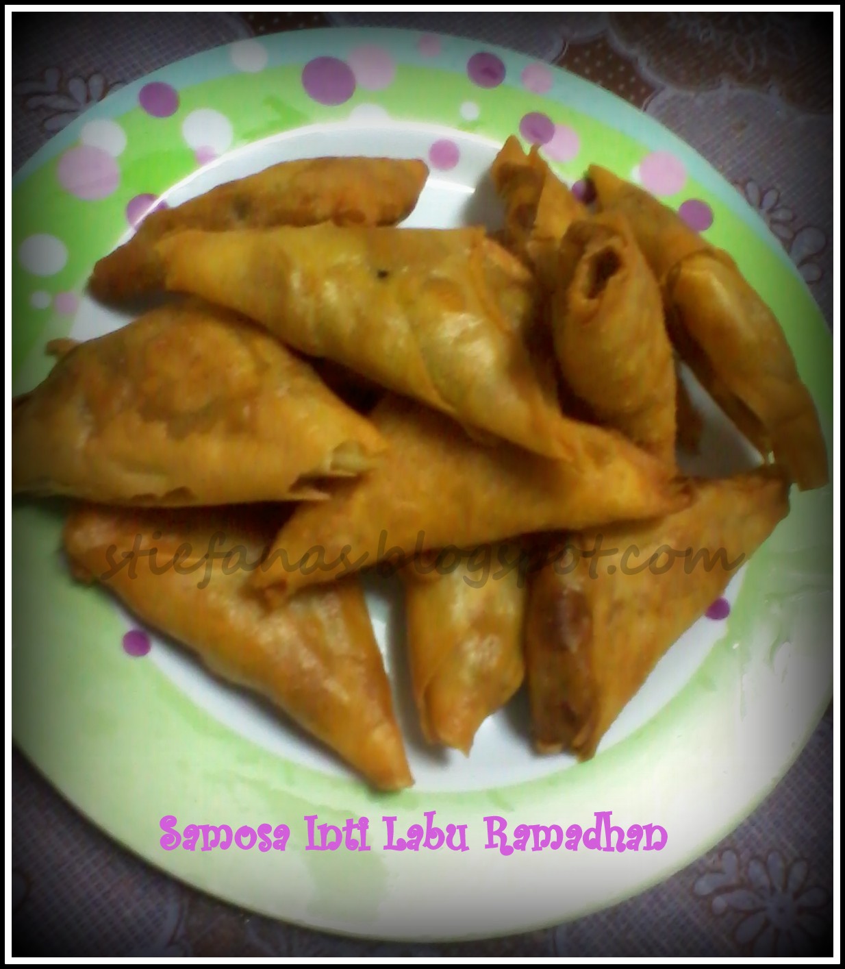 Jom Singgah: SAMOSA INTI LABU RAMADHAN