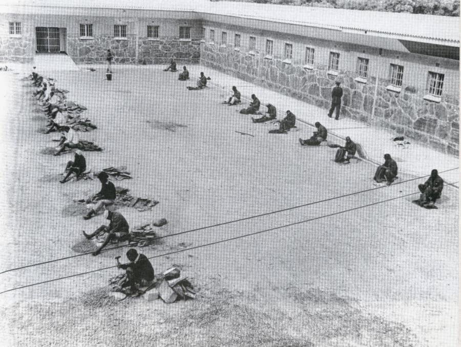 Robben Island Prison Conditions