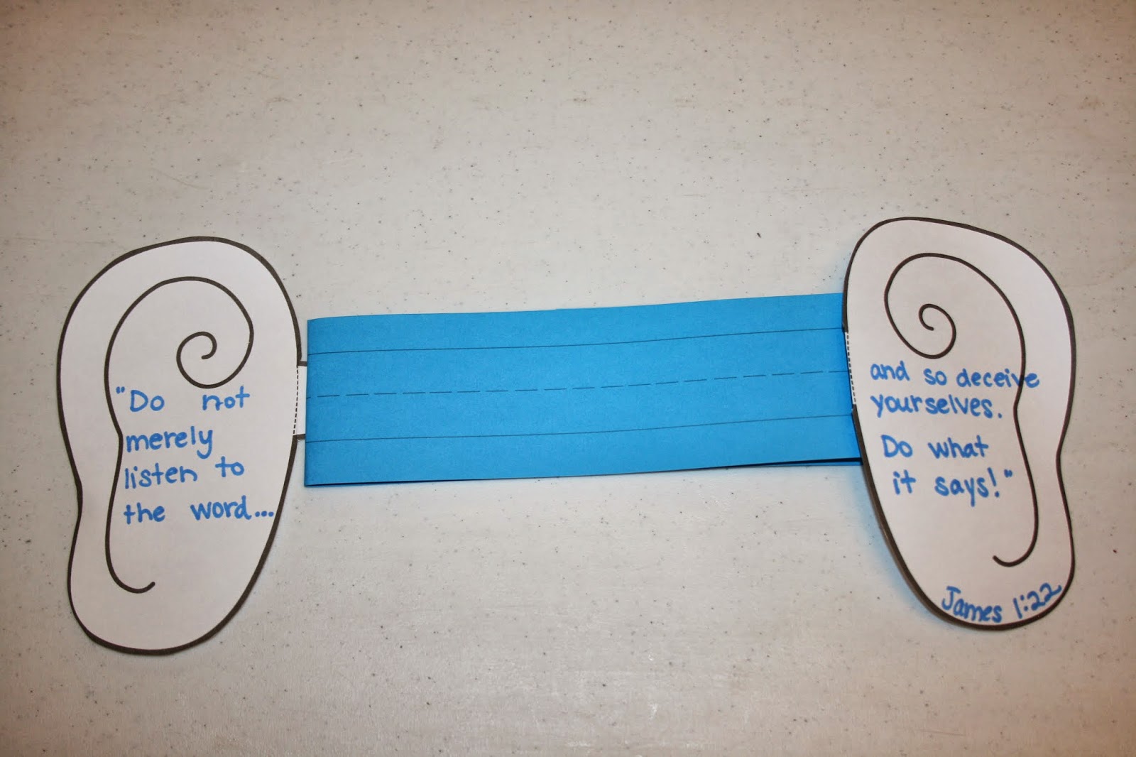 Teaching Kids the Bible: 2nd Grade - March - Hide the Word - James 1:22 ...