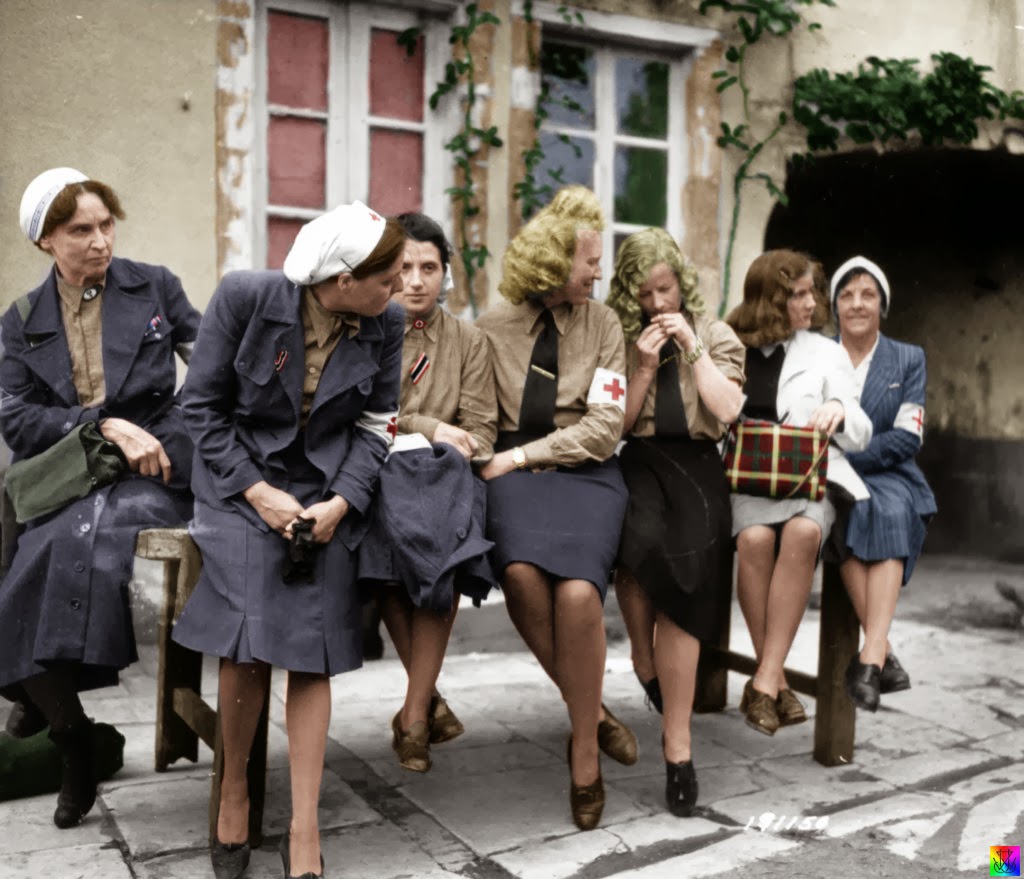 History Colorized: German Nurses, 1944