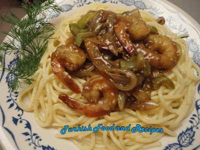 Turkish Food & Recipes: shrimp