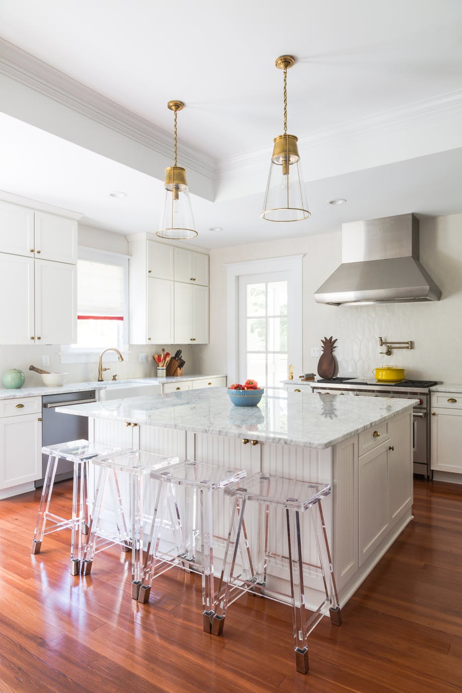 Rooms of Inspiration: Gorgeous All White Kitchen
