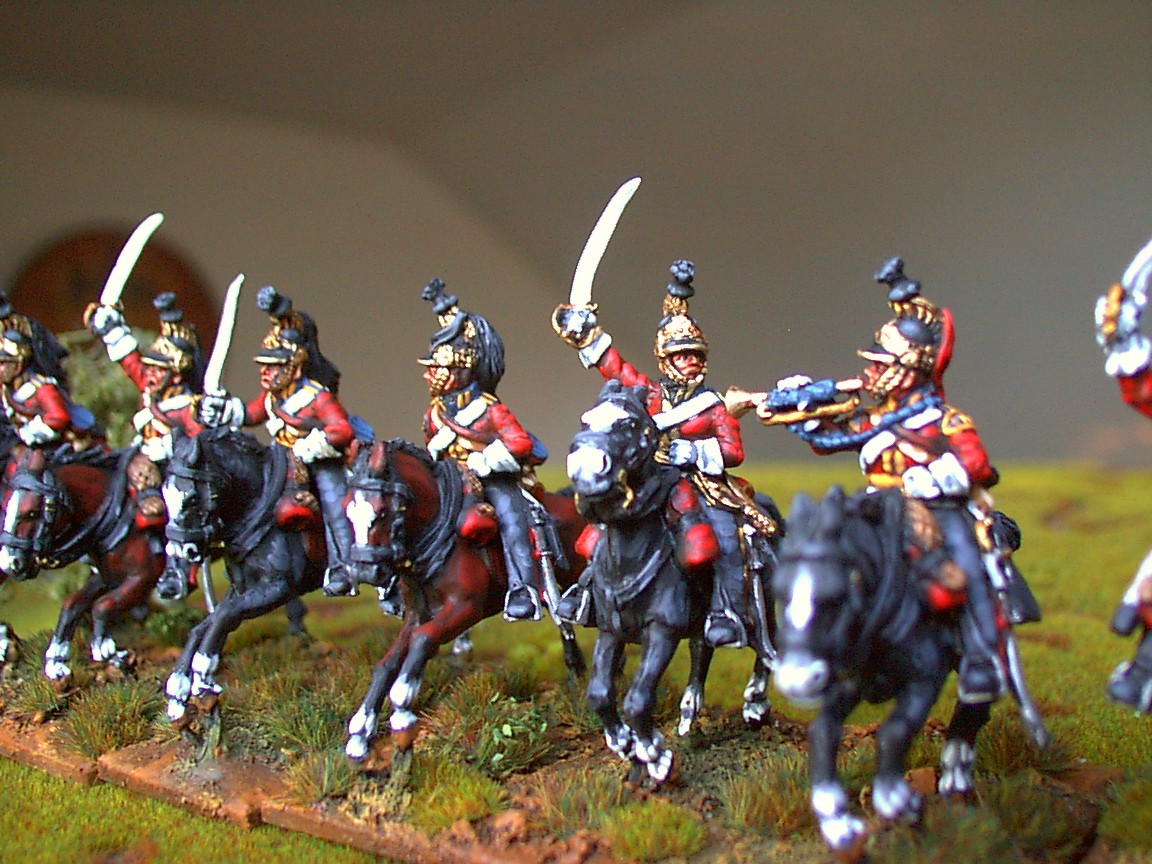 Painting Lead and other stuff.: 28mm Napoleonic British Heavy Cavalry ...