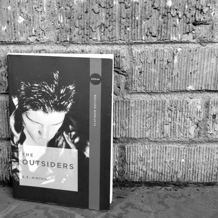 The Outsiders Book Cover Platinum Edition